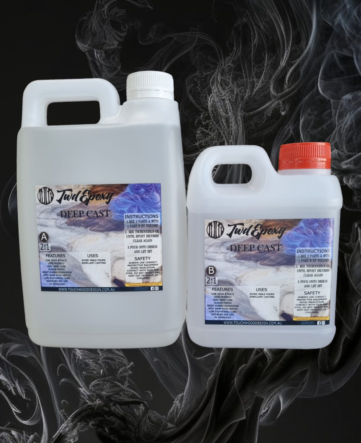 Epoxy River Dining Tables | Luxury Timber & Resin Blends